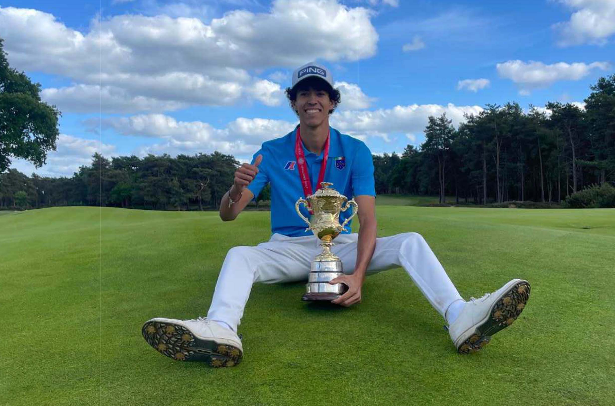 Biagio Andrea Gagliardi trionfa nel Brabazon Trophy - Federgolf